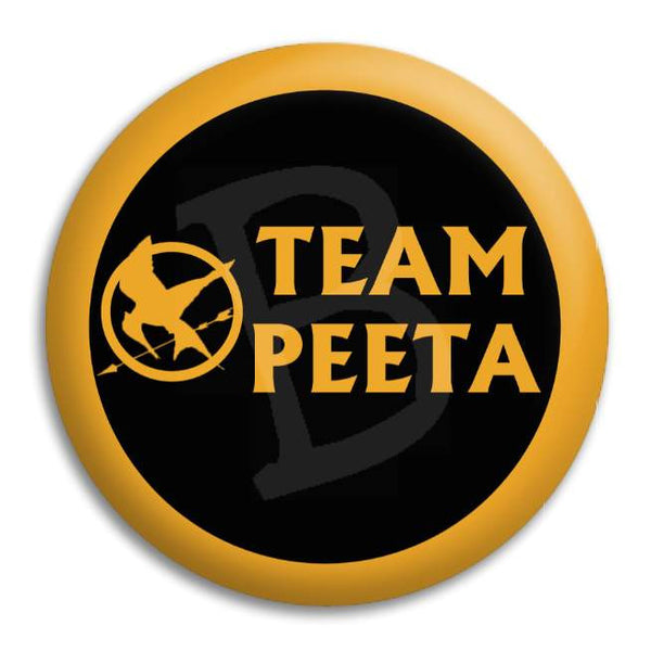 Team Peeta Button Badge – Button Empire